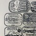 Sardine Tin Block Print - Etsy