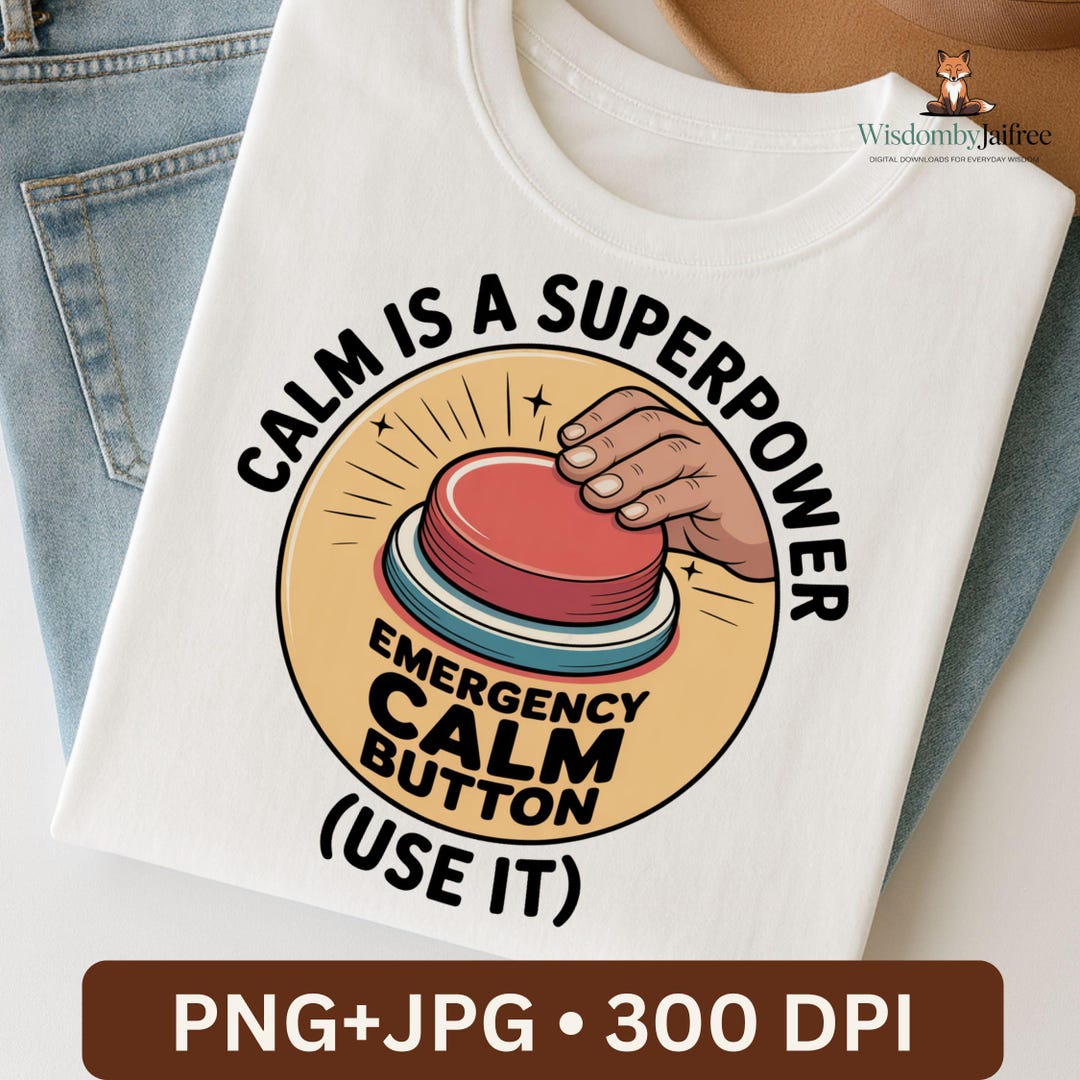 Calm is A Superpower PNG: Retro Comic Superhero Design (digital ...