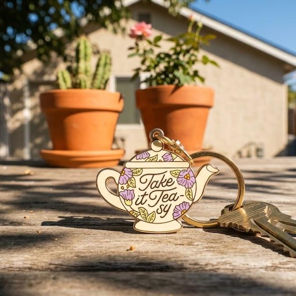 Floral Enamel Teapots - Etsy