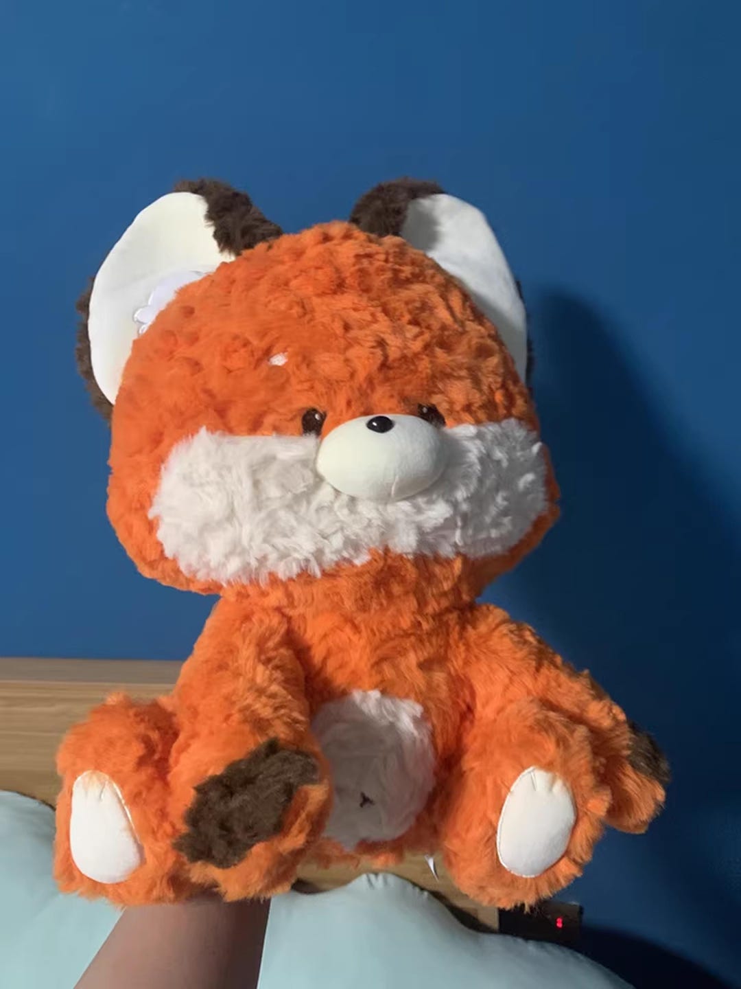 Cute Fox Plush Toy 15 Inch, Soft Stuffed Animal Fox Doll, Kawaii Fox ...