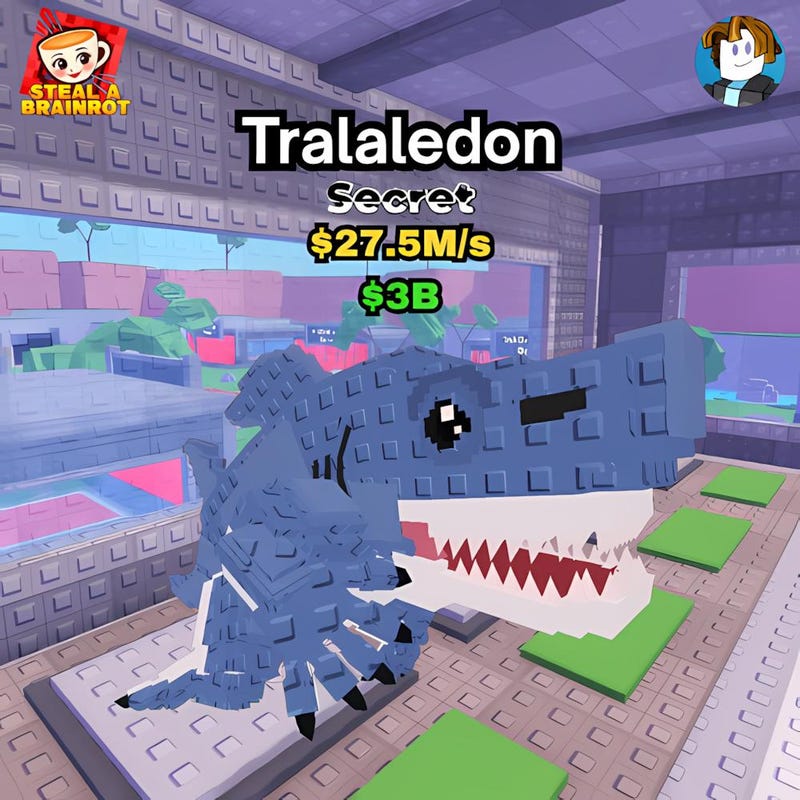 Eviladon Steal a Brainrot - Etsy Australia