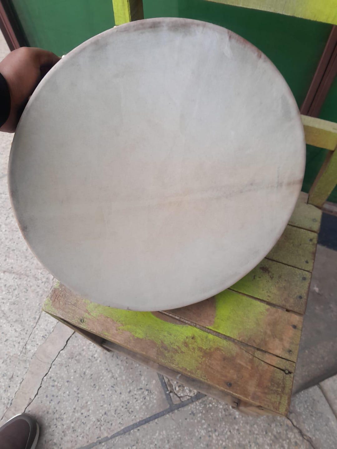 20 Inch Duff Drum | Handmade Goat Skin Frame Drum | Persian Sufi ...