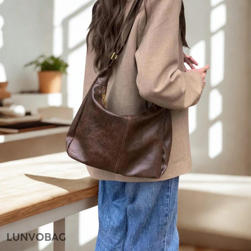 Womens Faux Leather Work Bags - Etsy