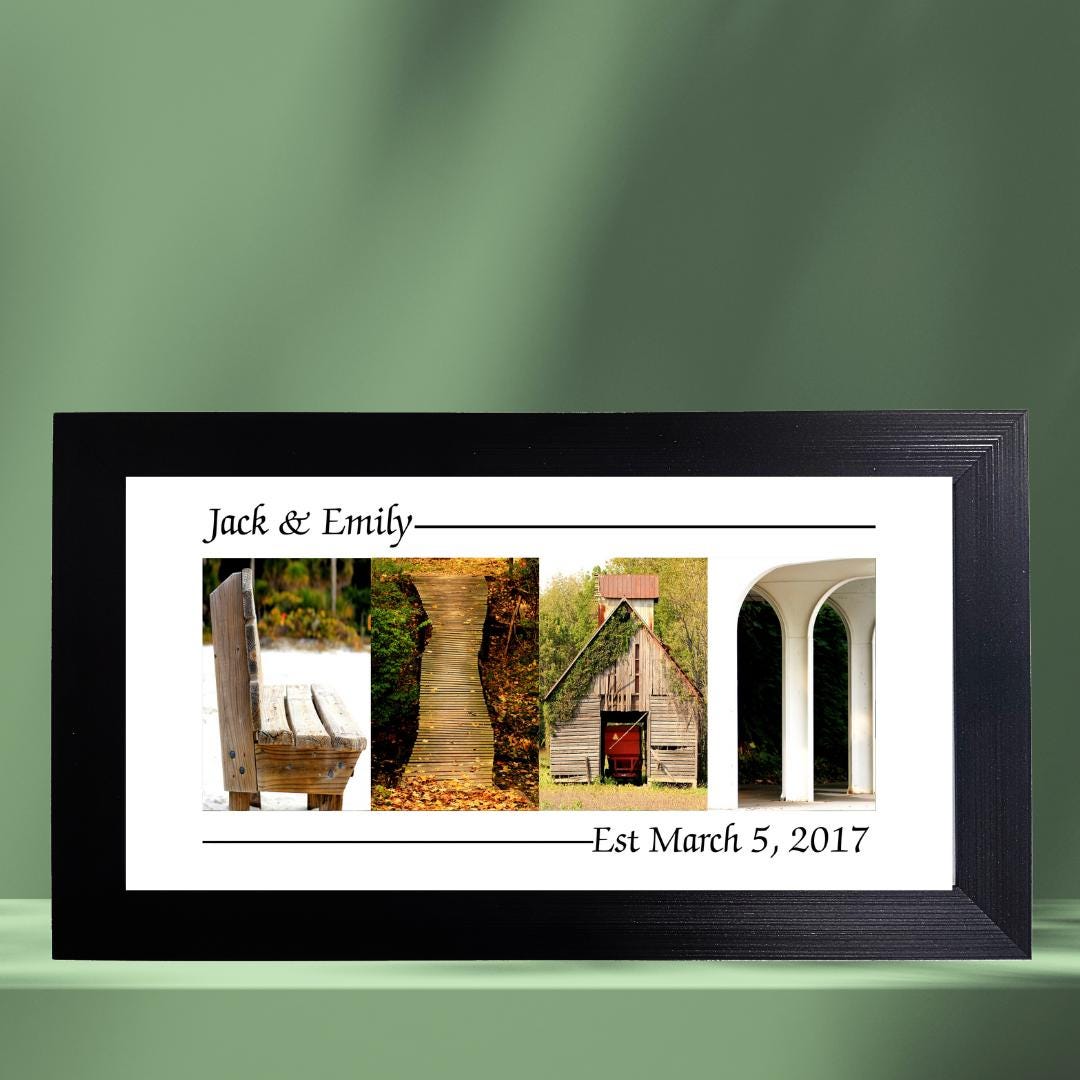Personalized Alphabet Letter Art: Wedding, Anniversary Gifts - Etsy