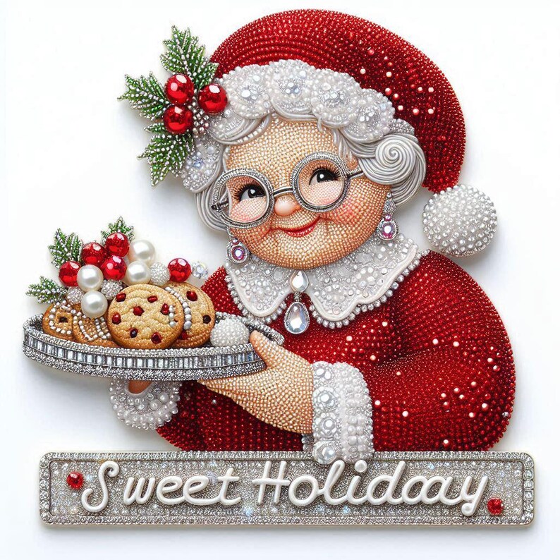 Mrs. Claus PNG | Santa | Digital Download | 300 DPI | 4000x4000 ...