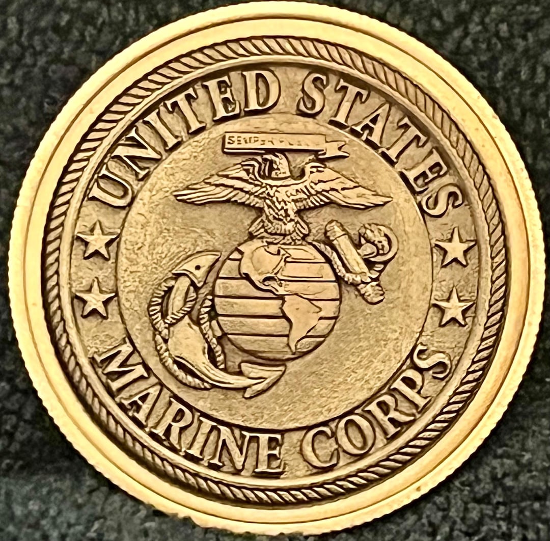 US Marine Corps Medallion - Etsy