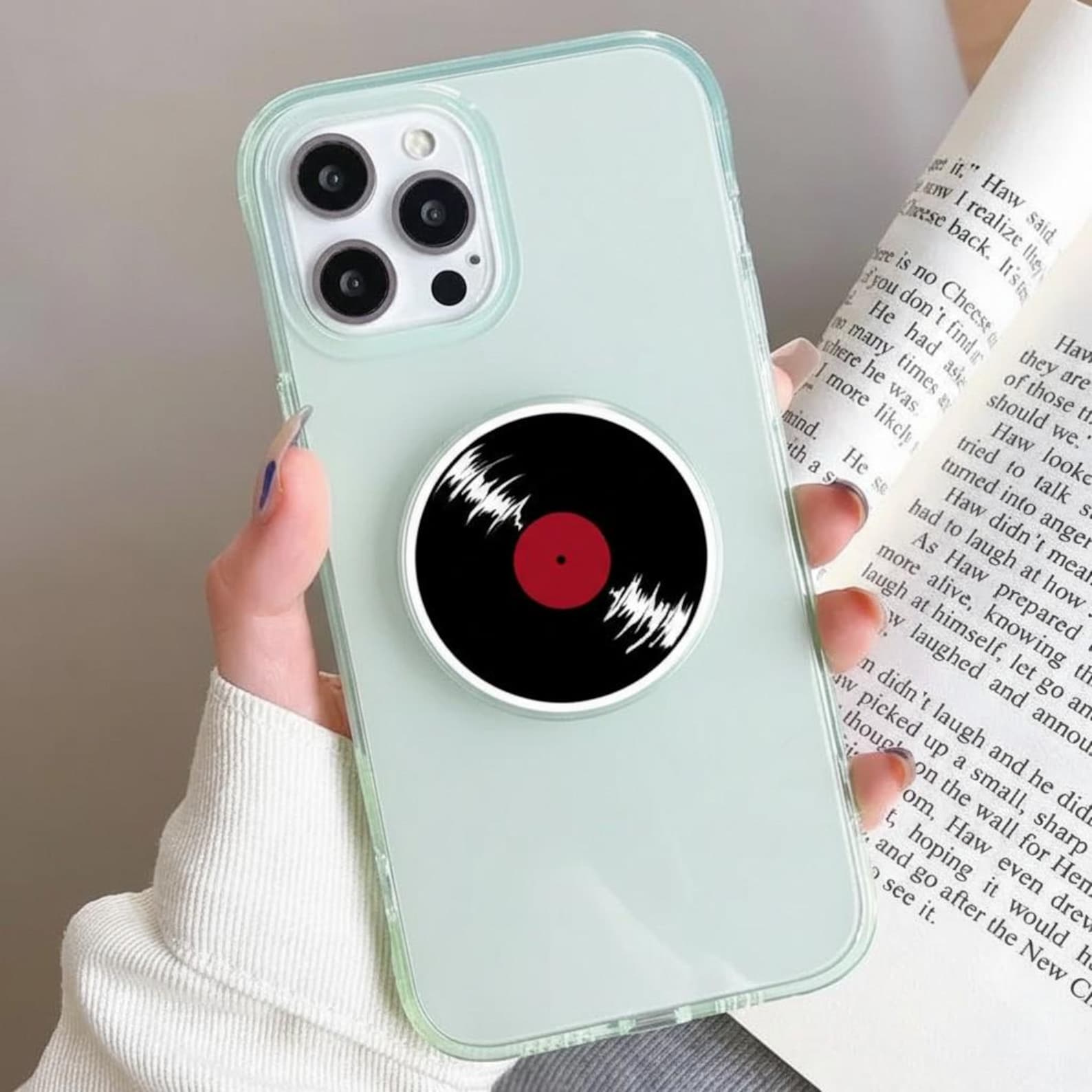 Vinyl Record Magnetic Phone Grip – Retro Music Lover Accessory - Etsy