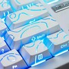 Coconut Milk Keycap Set, SOA Profile, Cute Art, PBT, Cherry MX Stem ...