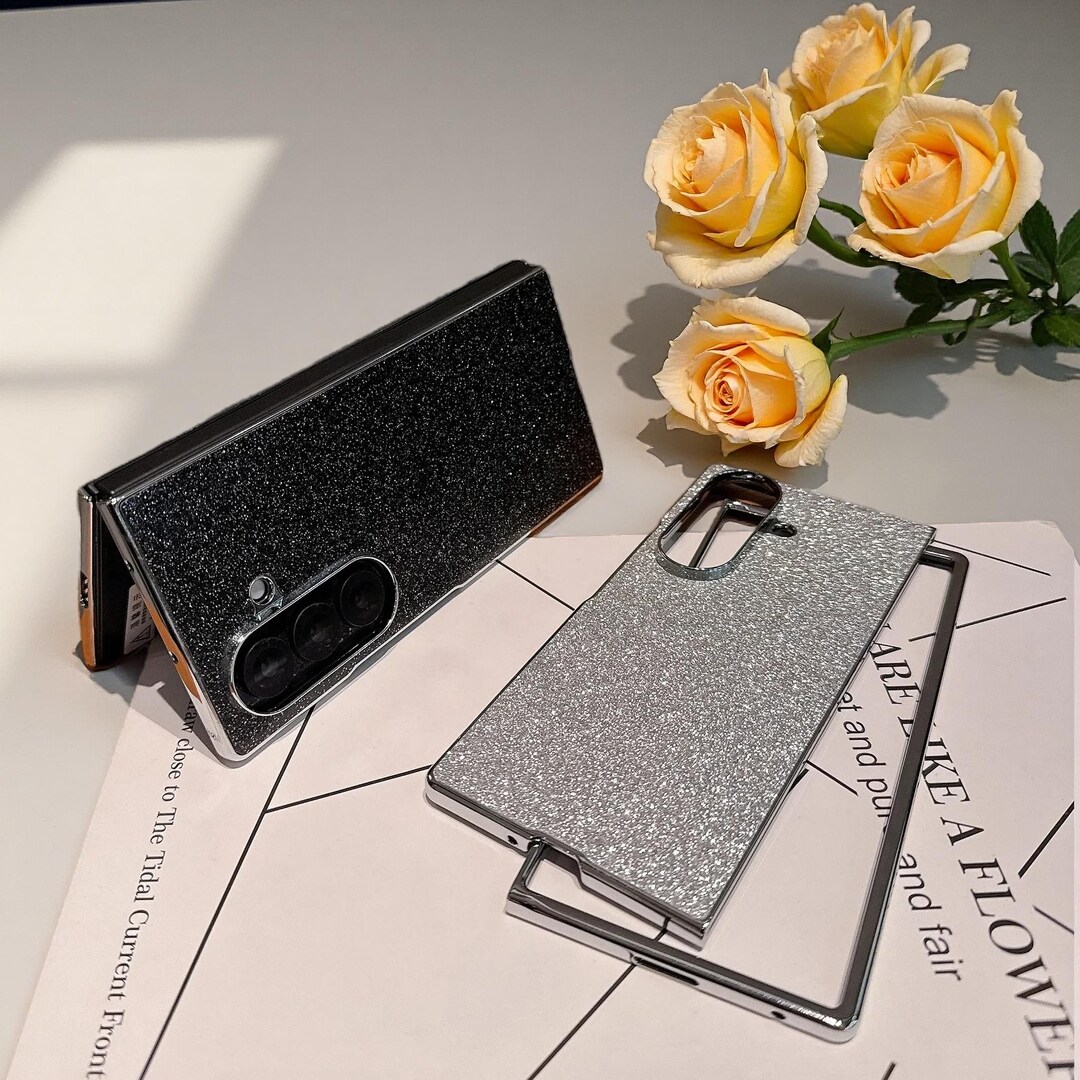 Luxury Glitter Phone Case for Samsung Galaxy Z Fold 7 6 5 4 3 | Slim ...