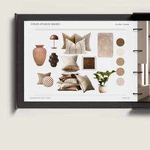 Mocha Mousse Design Presentation Template | 45+ Pages | Earthy Canva ...