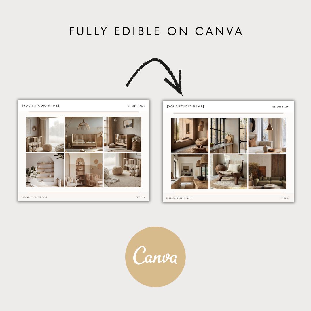 Earthy Design Presentation Template | 45+ Pages | Raw & Refined Canva ...