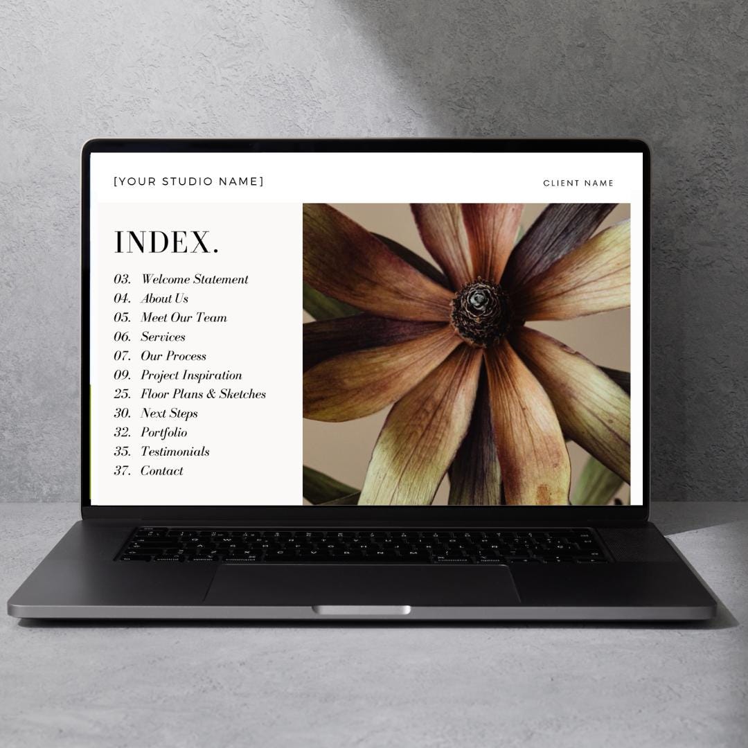 Organic Design Presentation Template | 45+ Pages | Calming Canva ...