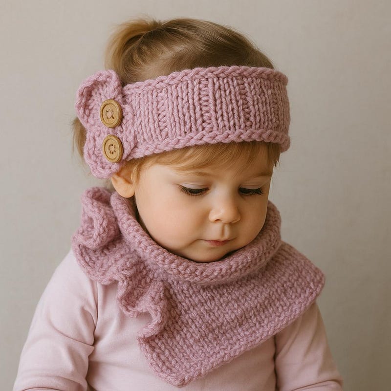 Handmade Baby Knit Set - Etsy