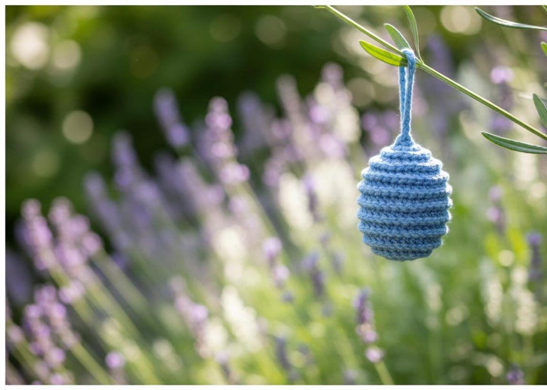 Crochet Beehive Ornament Pattern | Beginner Hanging Pod Decoration (PDF ...