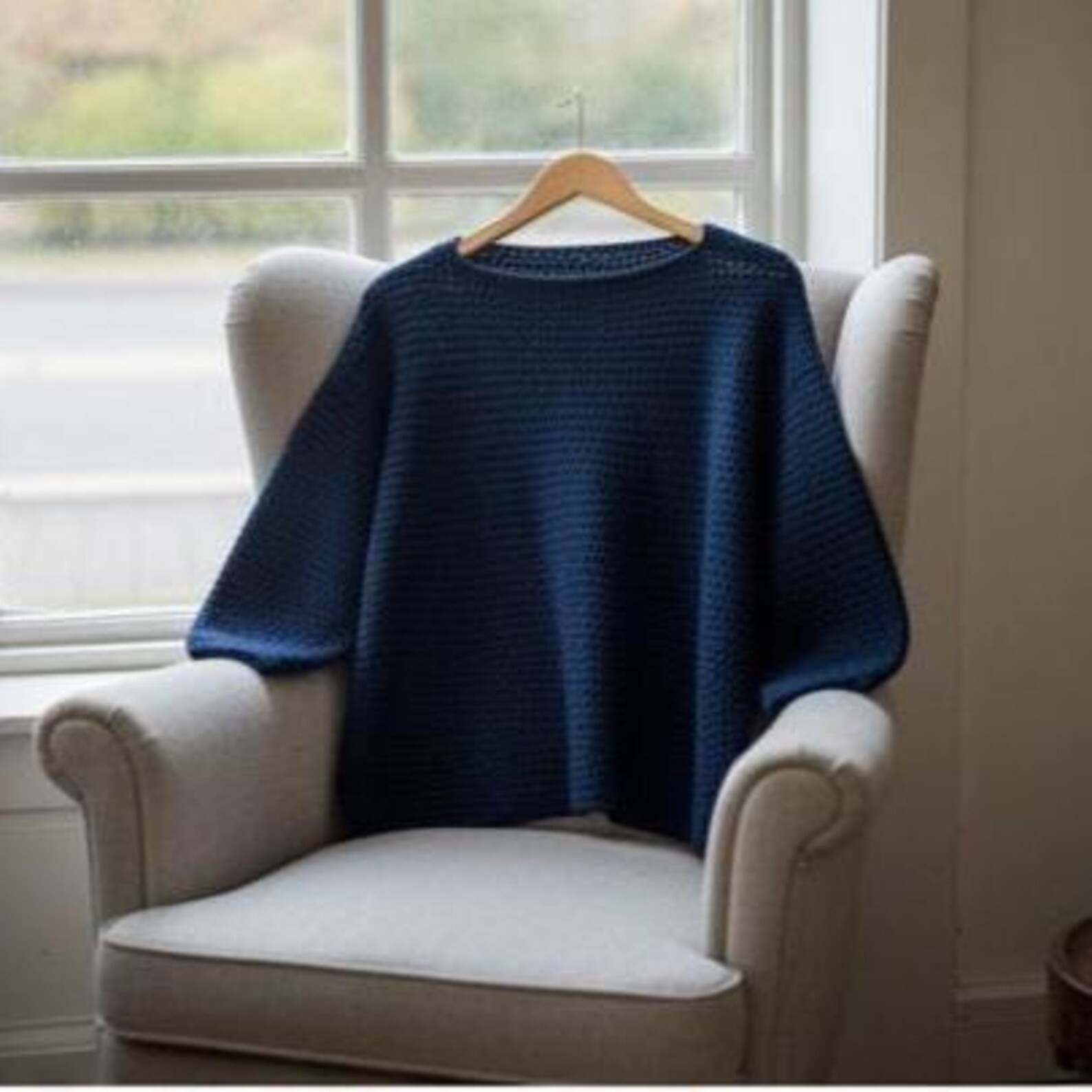 Easy Slip-on Sweater Crochet Pattern PDF – Beginner Pullover, Boxy Drop ...
