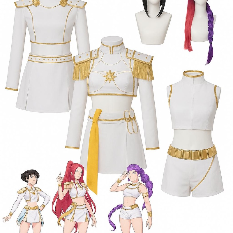 Golden Huntrix Costume - Etsy