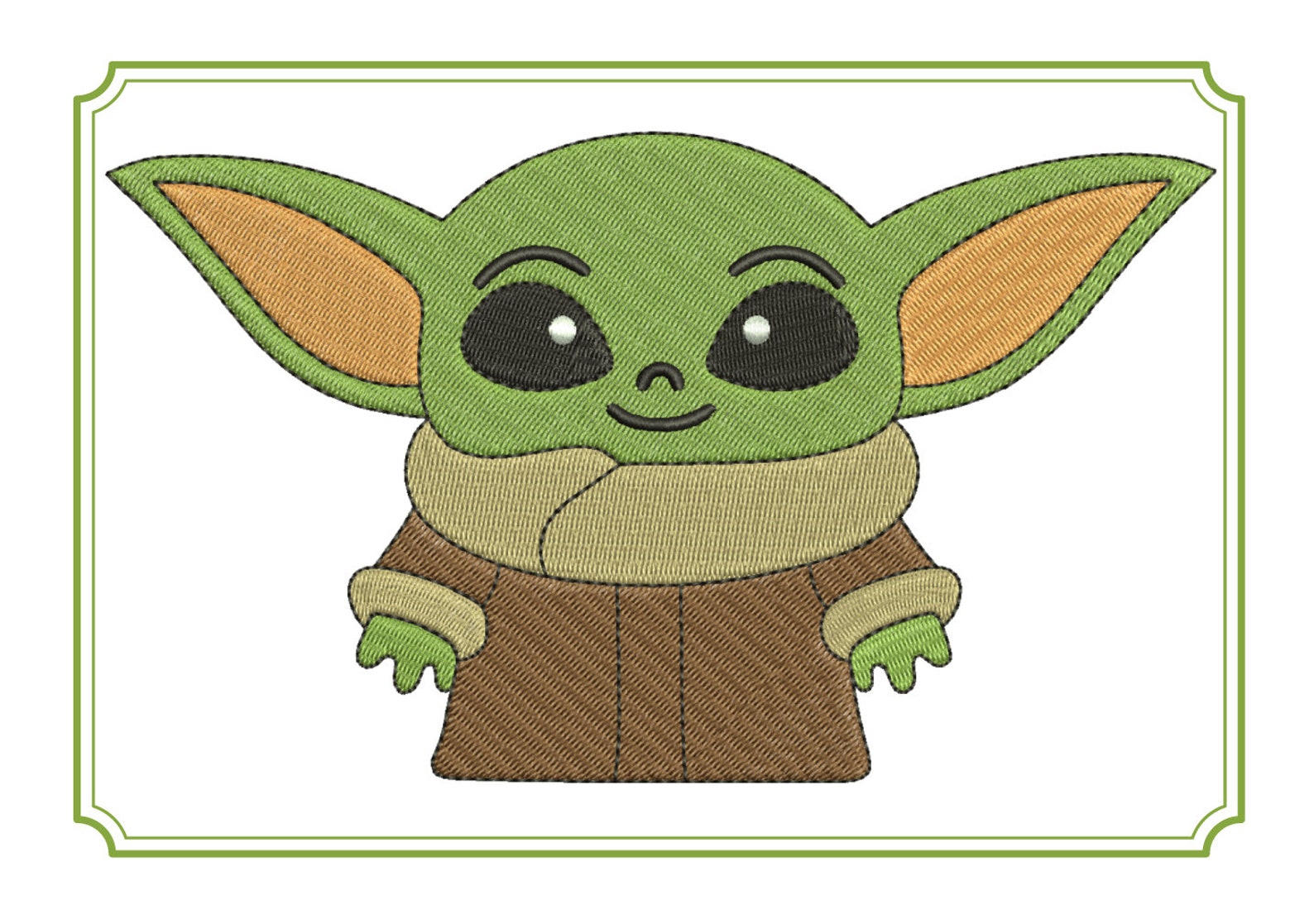 Baby Embroidery Design Stitch Fill Stitch Machine Embroidery - Etsy