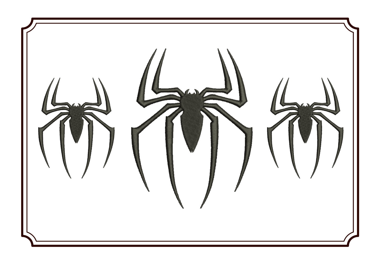 Spiderman Logo Template