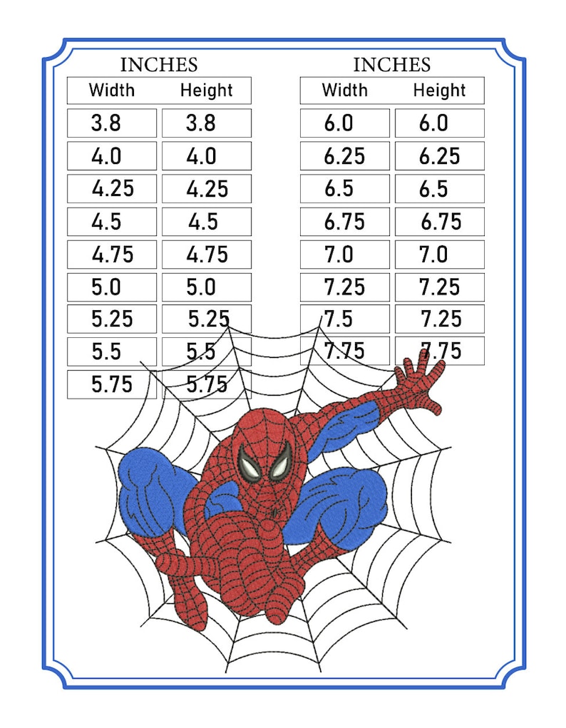 Spiderman Embroidery Design Stitch Fill Machine Birthday Spider-man ...