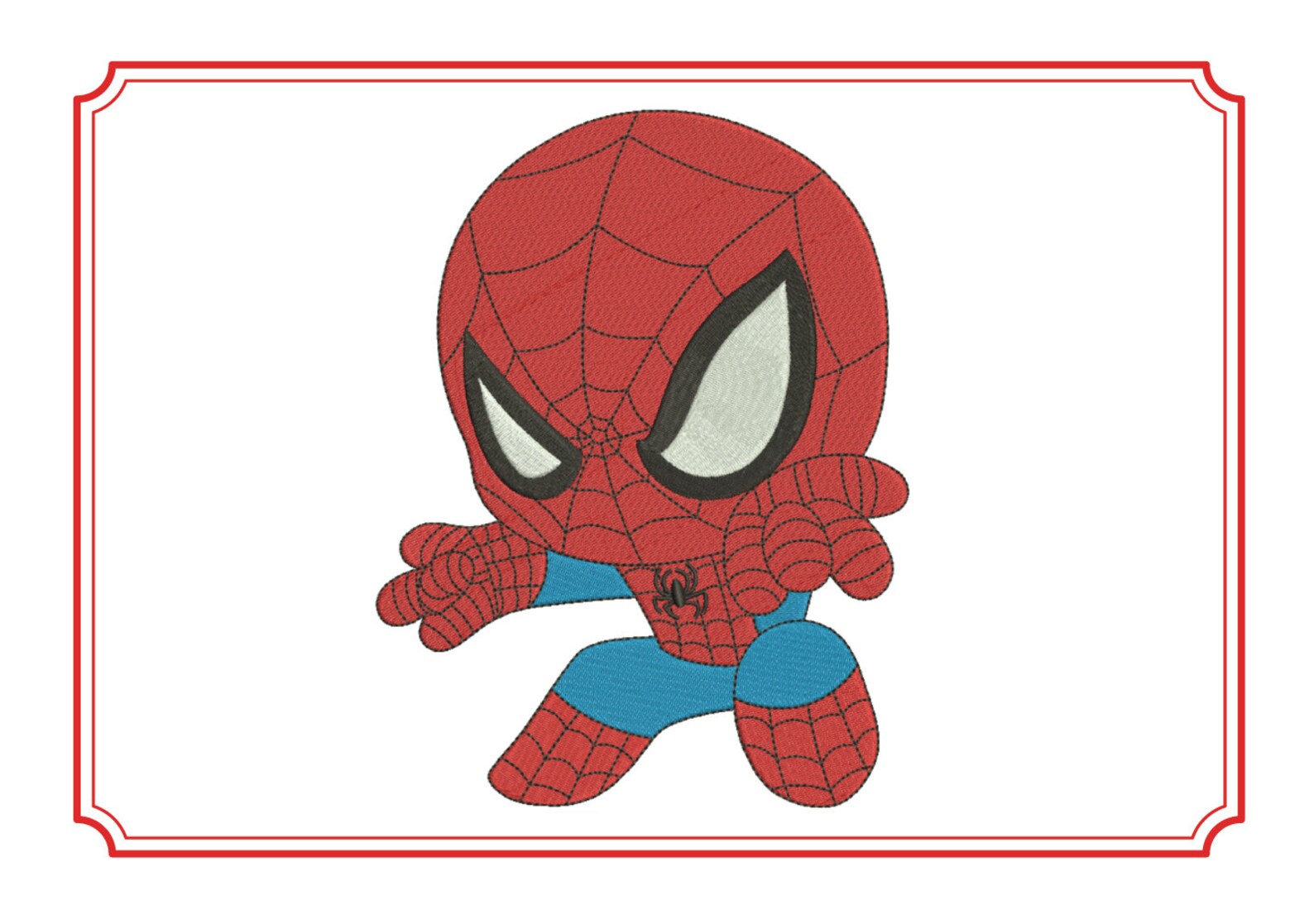 Baby Spiderman Embroidery Design Stitch Fill Machine Birthday Spider ...