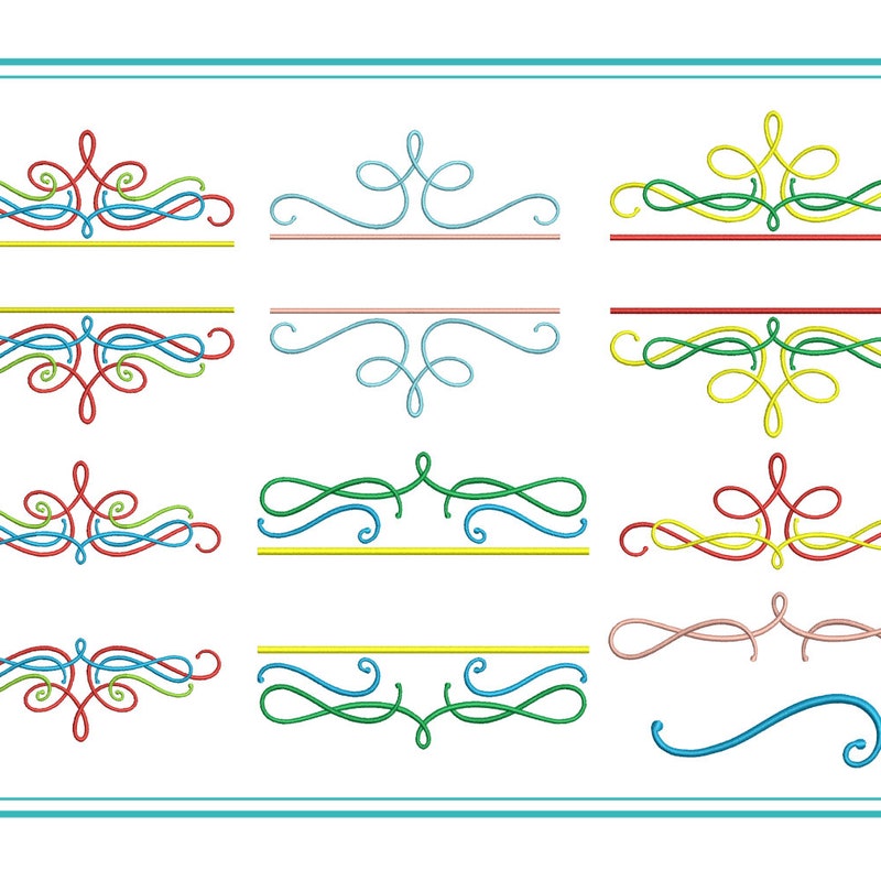 Flourish Scroll - Etsy