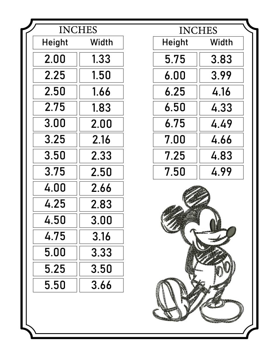 Mini Mouse Outline Embroidery Design Run Stitch Machine Embroidery ...