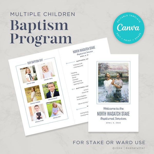 Lds Baptism - Etsy