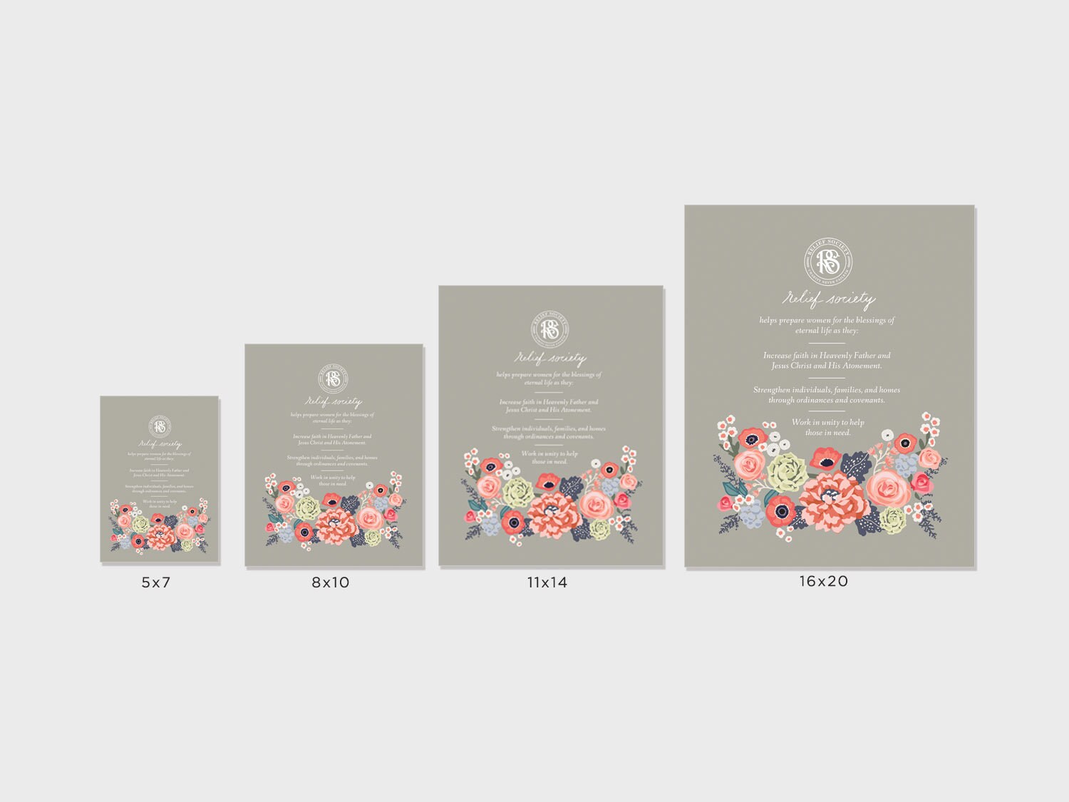 Relief Society Posters and Prints - Purpose and Declaration of Relief ...