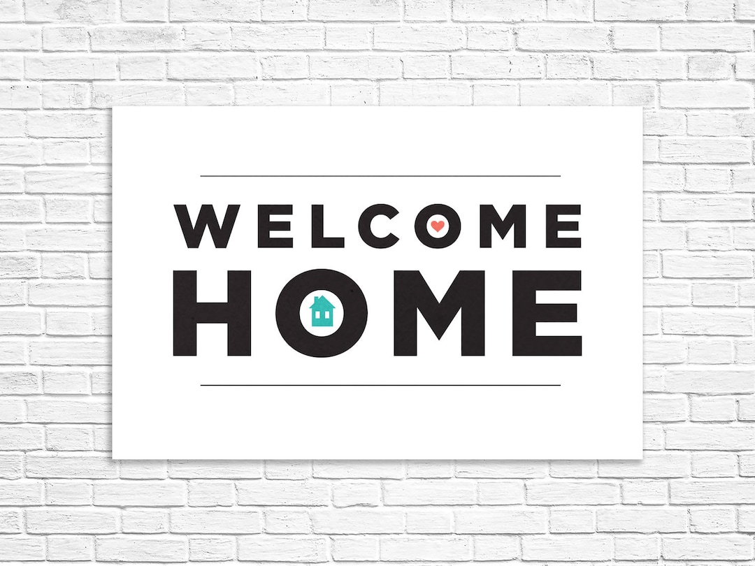 LDS Missionary Welcome Home Poster Set - 2 Colors 5 Sizes - Instant ...