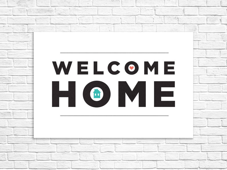 LDS Missionary Welcome Home Poster Set - 2 Colors 5 Sizes - Instant ...