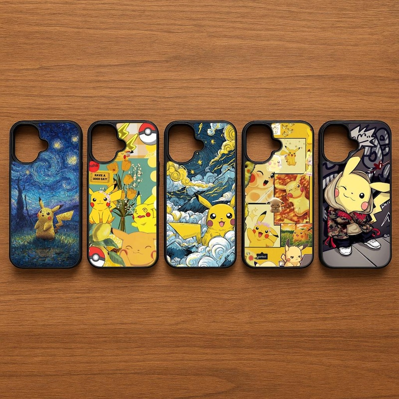 Pikachu I Phone 15 Case - Etsy