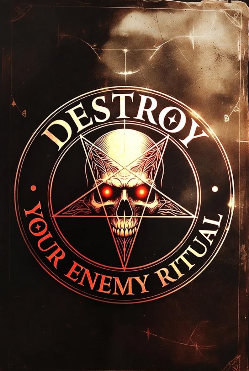 Destroy Your Enemy Same Day Casting Permanent Results - Etsy