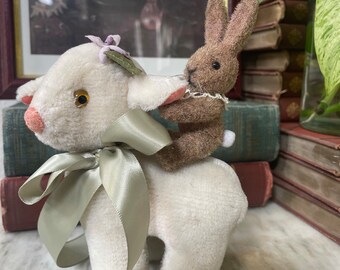 Vintage Stuffed Toy Bunny Rabbits - Etsy