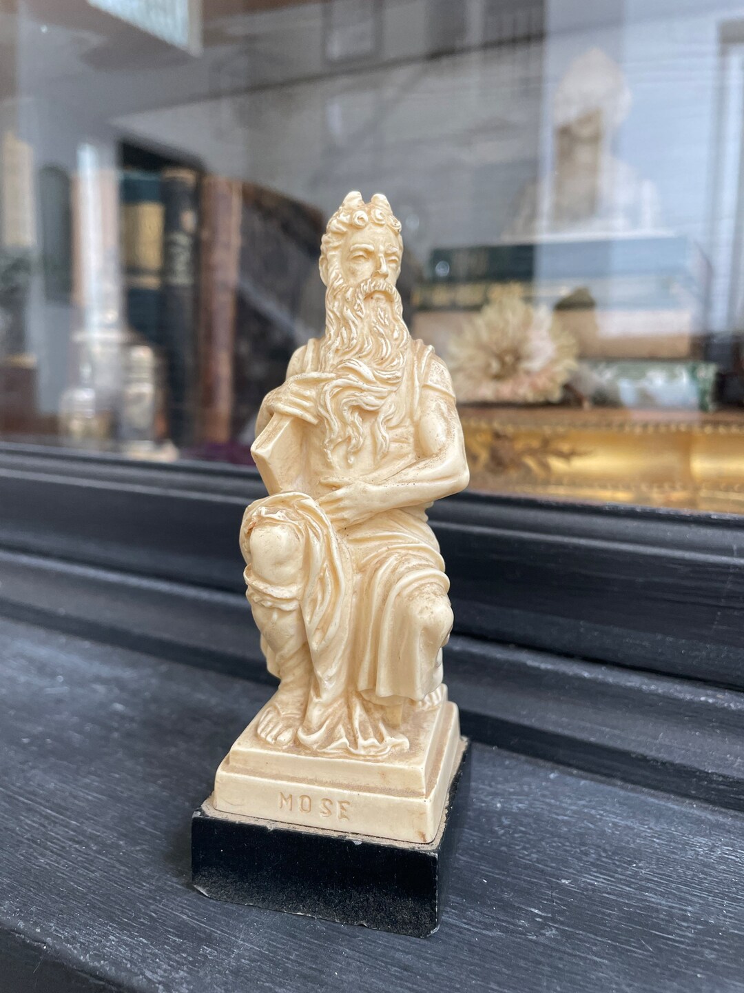 Vintage G Ruggeri Art Sculpture Mose Di Michelangelo Moses Italy - Etsy
