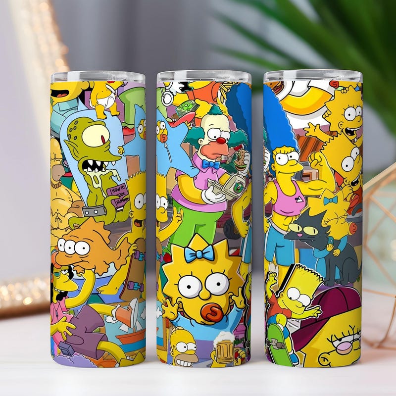Cartoon Tumblerwraps - Etsy