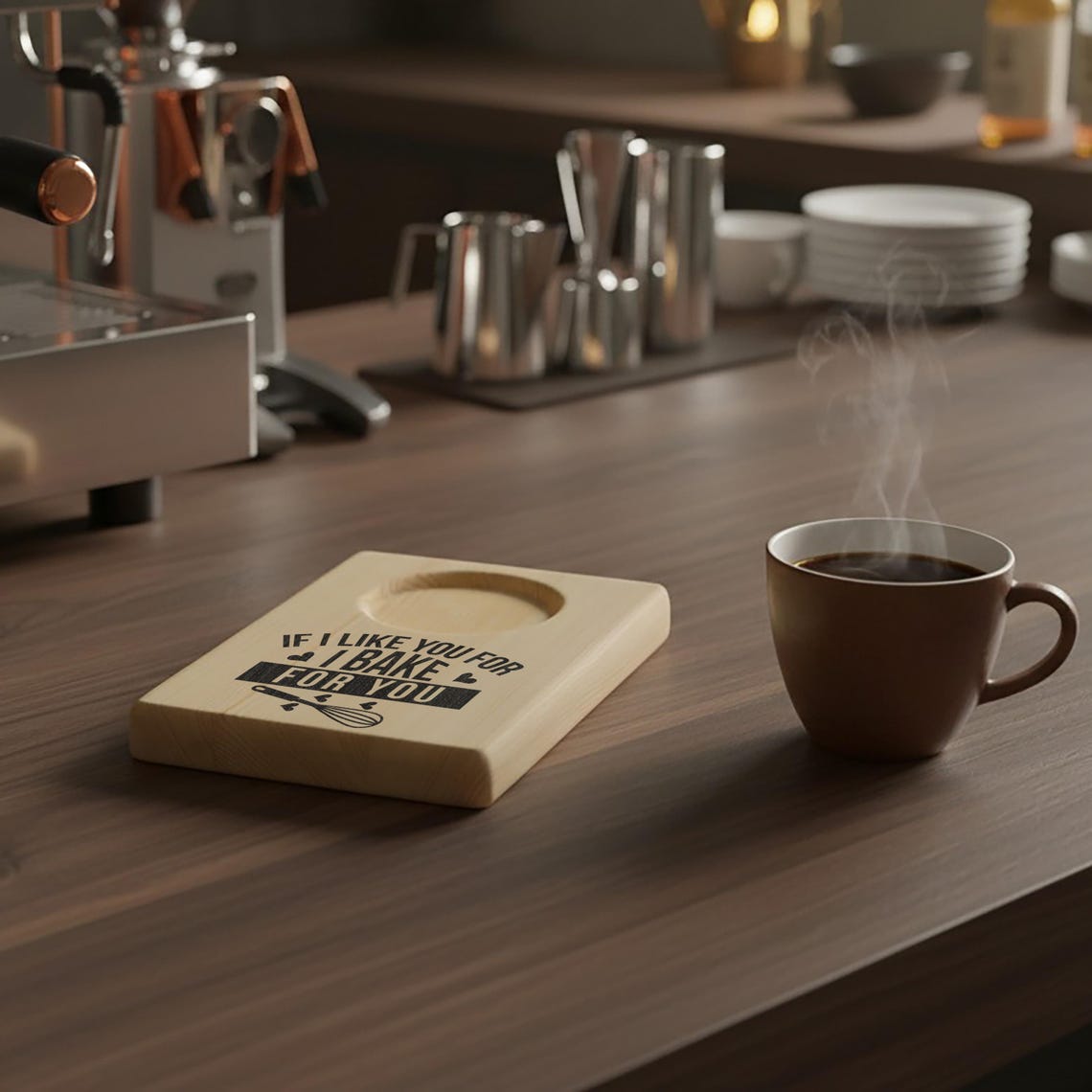 Funny Snack Tray, Cup Holder Tray, Personalized Gifts, Gift for Bakers ...