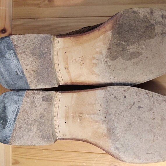 Gucci Runway Vintage Python Skin Loafers Brown irides… - Gem