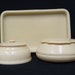 Vintage Dubarry Pyralin French Ivory Dresser Set of Two Lidded Boxes ...