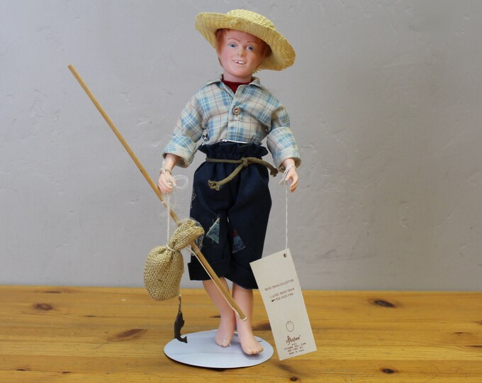 Vintage Effanbee Huck Finn Doll With Stand (E13160) - Etsy
