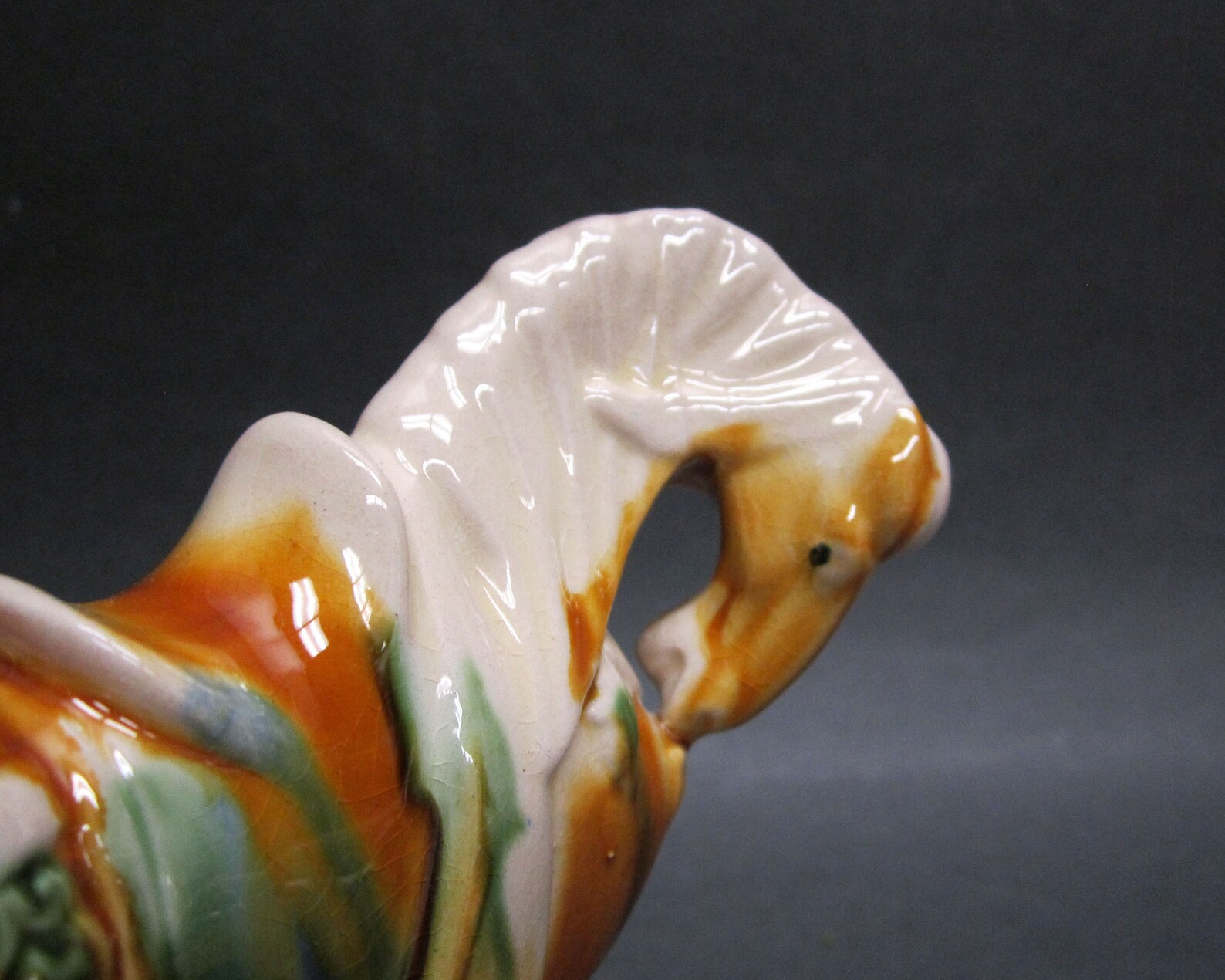 Vintage Tri Color Tang Pottery Horse Figurines Set of 3 - Etsy