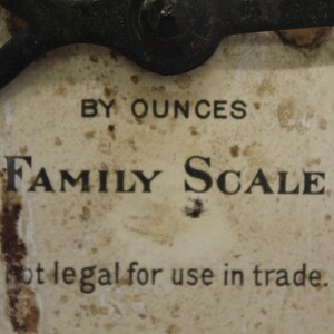 Vintage Antique Columbia Scale 24 Lb Family Scale USA (S1491) - Etsy