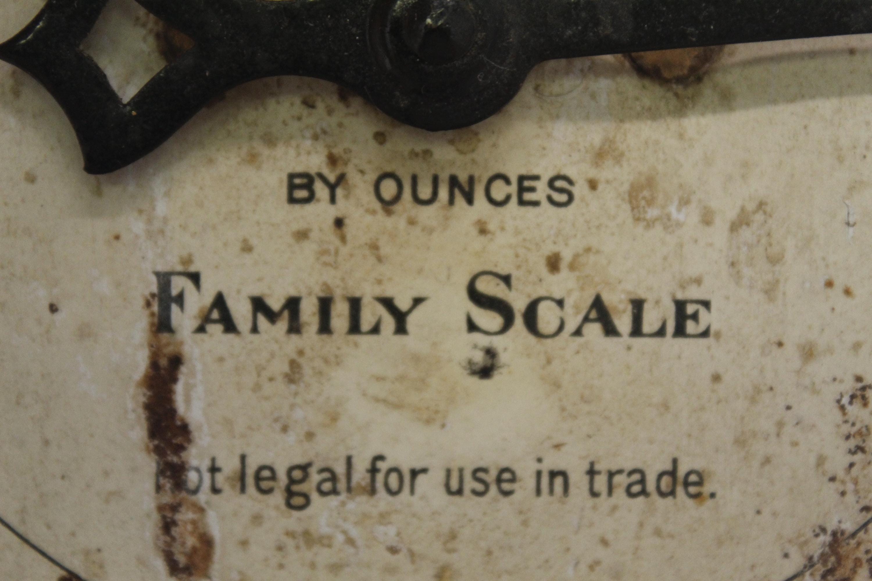 Vintage Antique Columbia Scale 24 Lb Family Scale USA (S1491) - Etsy