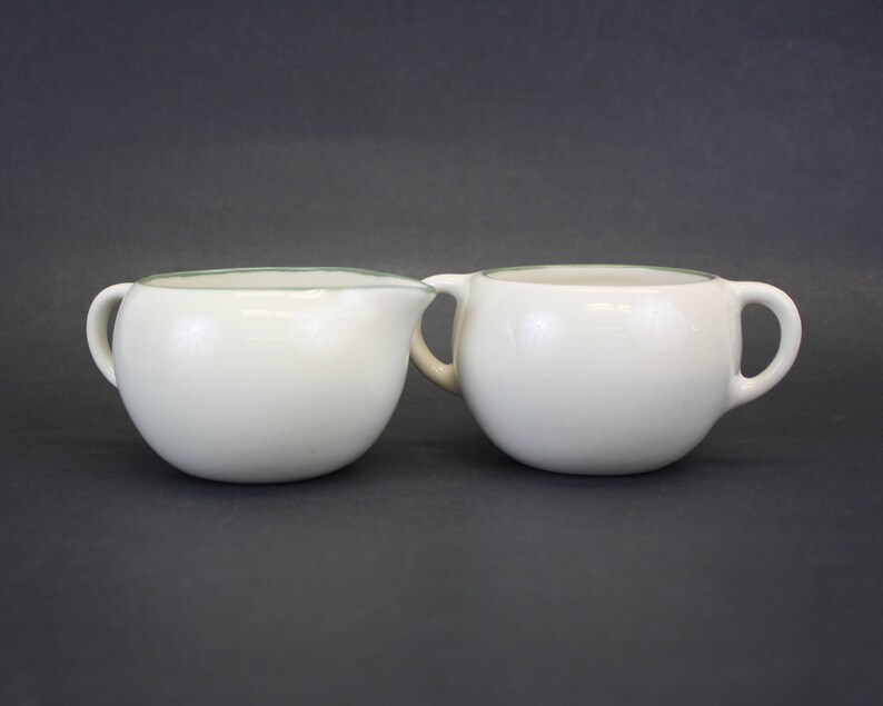 Vintage Winfield Pottery 1940s 'bamboo' Cream and - Etsy