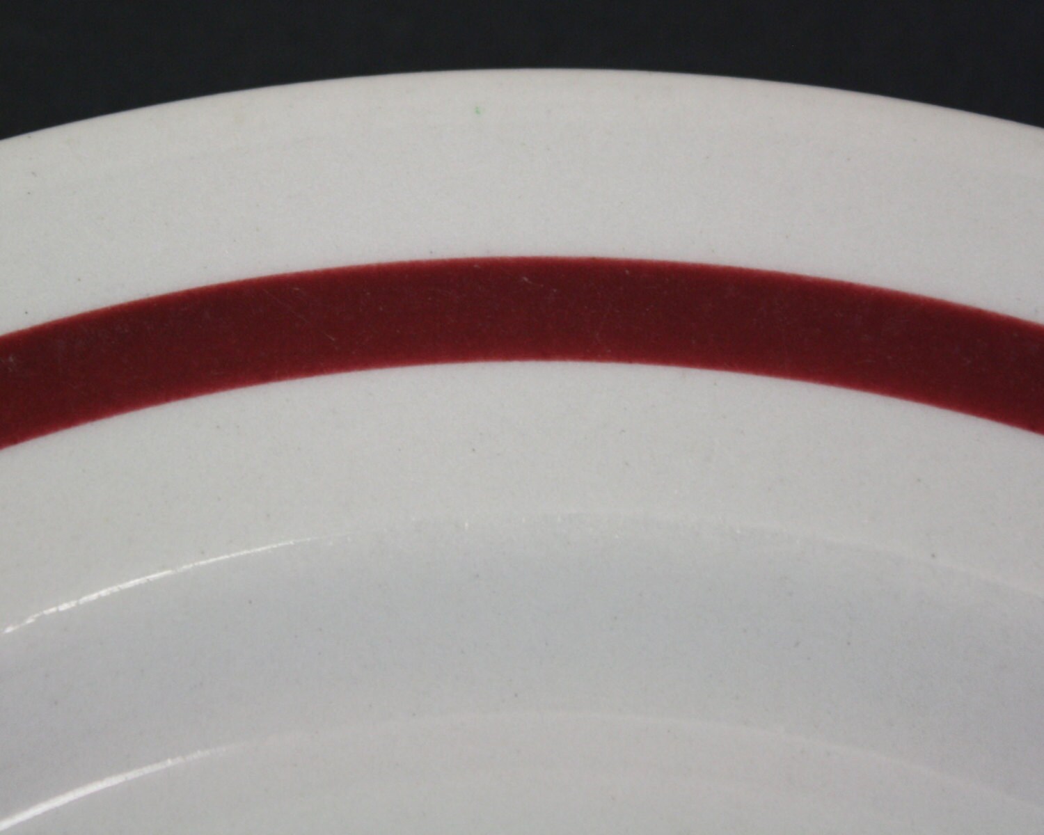 Vintage Sterling China Burgundy Banded Plate E5747 - Etsy