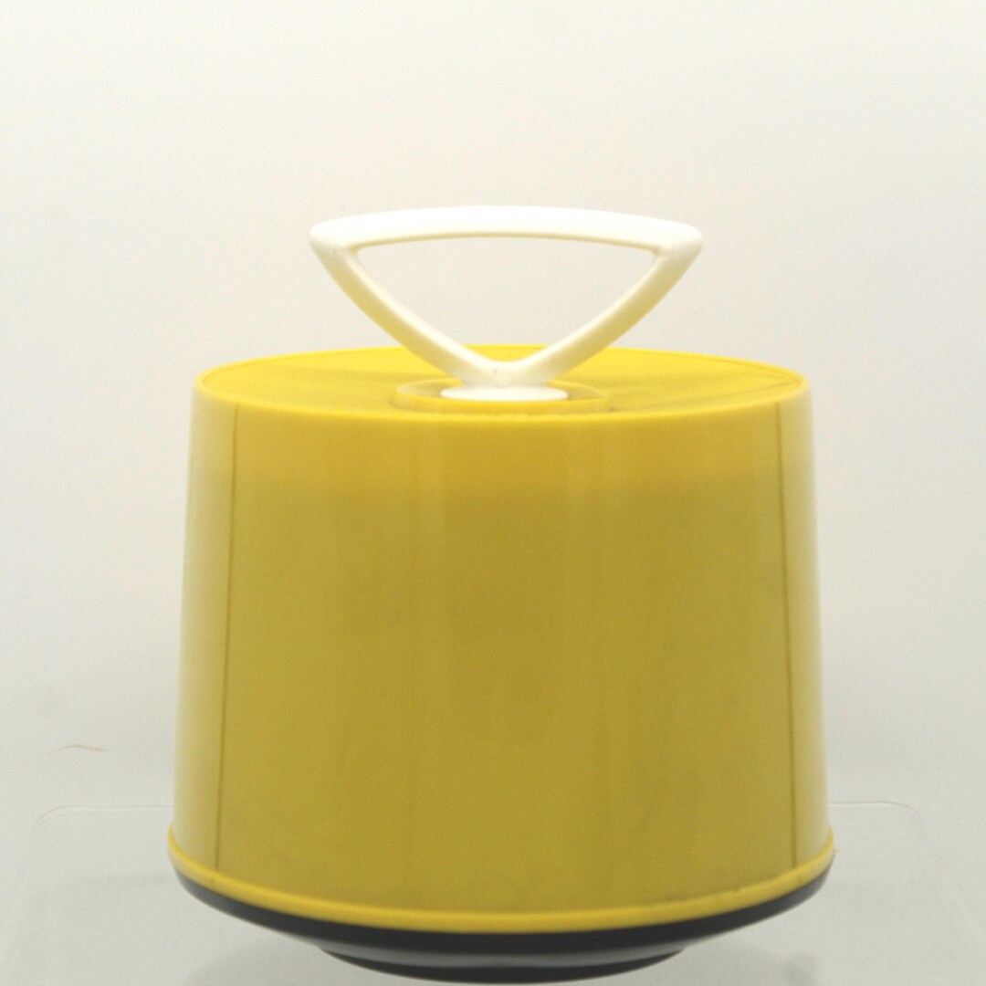 Vintage Disk-go Case 45 Records Plastic Yellow Top (S230) - Etsy