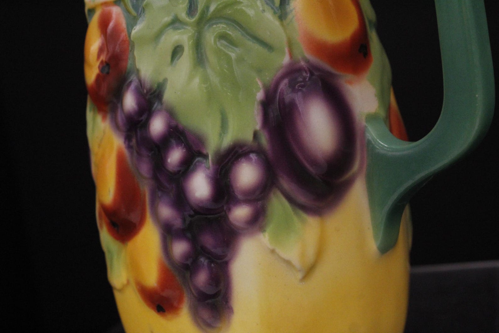 Vintage Bern B. Boch 1930’s Pitcher Hand Painted Czechoslovakian (S1864 ...