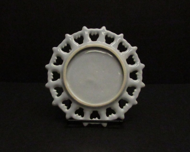 Vintage Antique Car Pierced Edge Decorative Plates Set of 2 | Etsy