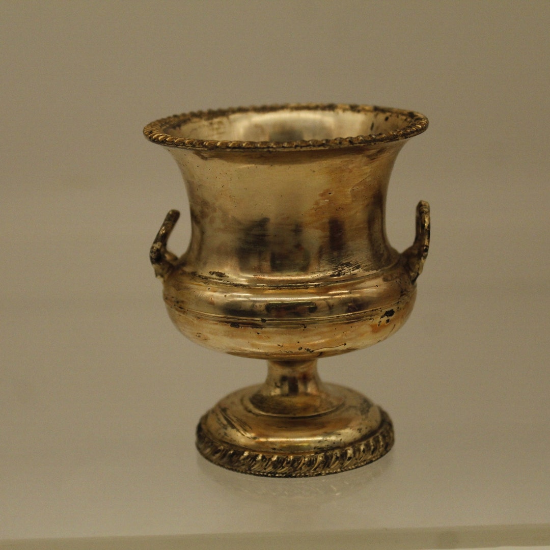 Vintage HKK Occupied Japan Mini Silver Plated Trophy (S144) - Etsy
