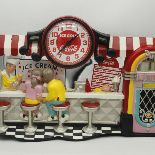 Coca Cola Clock - Etsy