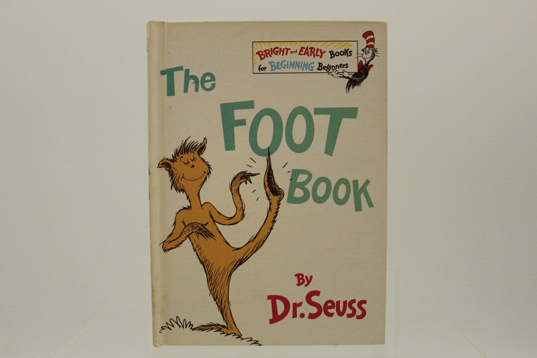 Vintage Dr. Seuss the Foot Book 1968 Book Club Edition (V10554) - Etsy